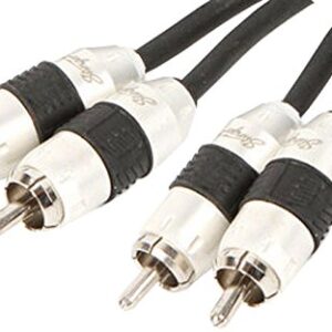 Stinger SI826 6-Foot 2-Channel 8000-Series Audiophile Grade RCA Interconnect Cable