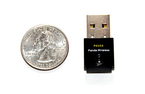 Panda Wireless® PAU0A AC600 Dual Band (2.4GHz and 5GHz) Wireless AC USB Adapter - Win XP/Vista/7/8/10/11, Mint, Ubuntu, MX Linux, Manjaro, Fedora, Centos, Kali Linux and Raspbian