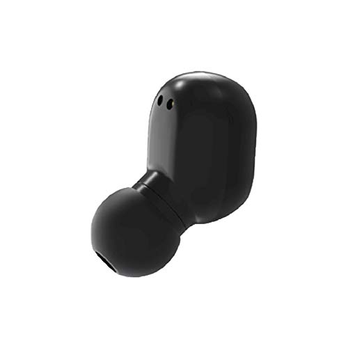 Heave Single Bluetooth 5.0 Wireless Earbuds in Ear,True Wireless Earphone for Clear Calls and Music Built in Microphone,150 Hours Standby Time for Business/Sports（10m Bluetooth Range） Black