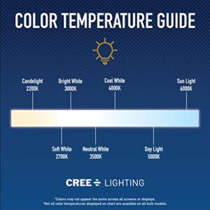 Cree Lighting Connected Max Smart Led Vintage Glass Filament Bulb A19 60W Tunable White, 2.4 Ghz, Works With Alexa And Google Home, No Hub Required, Bluetooth + Wifi, 1Pk (Cma19-60W-Al-9Tw-Gl)