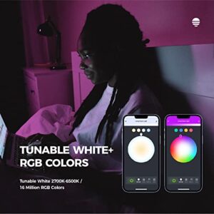 Smart Light Bulbs, White Light 2700k-6500k 600LM - 6W LED Candelabra Bulb E12 Base - 60W Equivalent - WiFi Light Bulb - B11 RGB Color Changing Bulb, Compatible with Alexa Google Assistant, 3 Pack