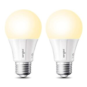 sengled zigbee smart light bulbs, smart hub required, works with smartthings and echo with built-in hub, voice control with alexa and google home, soft white 60w eqv. a19 alexa light bulb, 2 pack