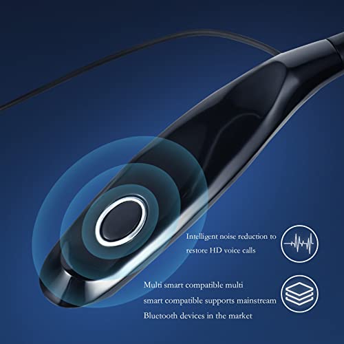 #QB15N5 Wireless Bluetooth Headphones Neck Hanging in-Ear Type Sports Running Ultra-Long Life Headphones