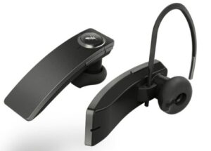 blueant q1 voice controlled bluetooth headset (black) [retail packaging]