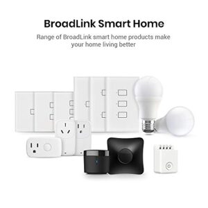 Broadlink Smart Bulb, 10W RGB Dimmable Wi-Fi LED Smart Light Bulbs Color Changing A19 800lm, Works with Alexa, Google Home, Siri and IFTTT, No Hub Required (1-Pack)