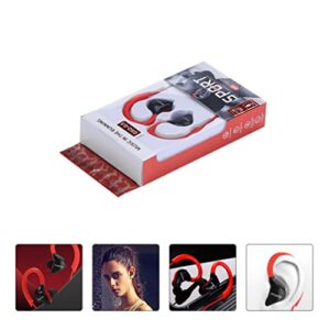 SOLUSTRE 2 Pairs Wired Earbuds Waterproof Ear Hanging Headset Sports Cellphone Headphone