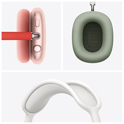 Apple AirPods Max Wireless Over-Ear Headphones. Active Noise Cancelling, Transparency Mode, Spatial Audio, Digital Crown for Volume Control. Bluetooth Headphones for iPhone - Space Gray