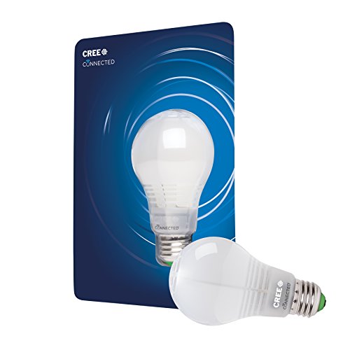 Cree Lighting BA19-08027OMF-12CE26-1C100 Cree Connected LED Smart Bulb, 1pk, Soft White (Packaging may vary)