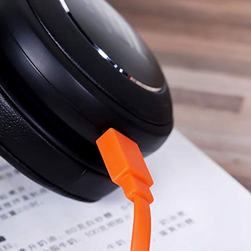 JAINTA USB Fast Power Charging Charger Cable Cord Compatible with for JBL Wireless Bluetooth Speaker Earphone Headphone - 3.3FT & Orange