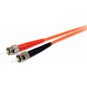 StarTech.com 3m Fiber Optic Cable - Multimode Duplex 62.5/125 - LSZH - OM1 - LC to ST Cat6 Patch Cable (FIBLCST3)