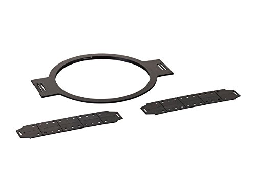 Monoprice Rough-in Bracket for 8in Round Speaker (Each), Speaker Cutout diameter is 10in, Black