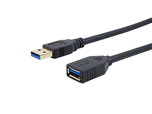 Monoprice 113749 Select Series USB 3.0 A to A Female Extension Cable 1.5ft use with PlayStation, Xbox, Oculus VR, USB Flash Drive, Card Reader, Hard Drive, Keyboard, Printer, Camera and More!