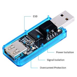 GeeekPi USB Isolator Module ADUM3160 USB Digital Isolation USB to USB Voltage Isolator Board Protection (5KV ESD MAX) with OC Protection