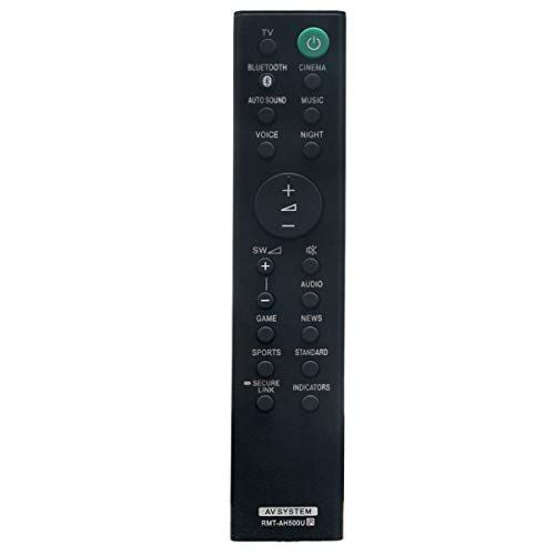 RMT-AH500U Replacement Remote Control fit for Sony Soundbar HT-S350 HT-SD35 SA-WS350 SA-S350 RMT-AH500J SA-WSD35 SA-SD35 HTS350 HTSD35 SAWS350 SAS350 RMTAH500J SAWSD35 SASD35