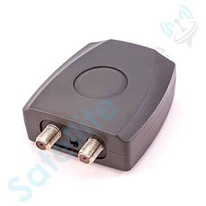 SatelliteSale RF Modulator RCA Composite to RF Coaxial Converter Includes AV RCA Cable and Power Cable