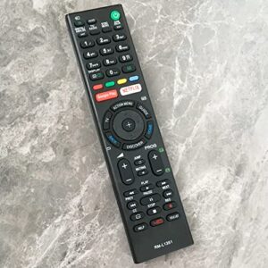 Replacement Remote Compatible for RMF-TX200U Sony TV XBR-65X930D XBR-75X940D XBR-65X900E XBR-75X900E XBR-65X930E XBR-75X940E XBR-43X800D XBR-49X800D XBR-65X850D XBR-75X850D XBR-55X850D