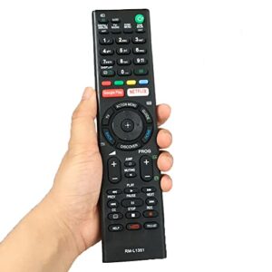 Replacement Remote Compatible for RMF-TX200U Sony TV XBR-65X930D XBR-75X940D XBR-65X900E XBR-75X900E XBR-65X930E XBR-75X940E XBR-43X800D XBR-49X800D XBR-65X850D XBR-75X850D XBR-55X850D