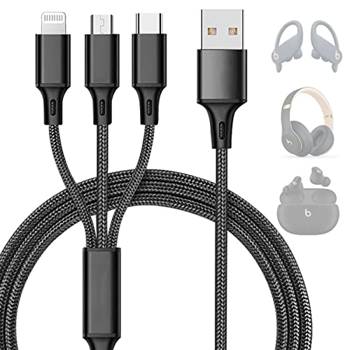 BNKLEE for Beats All Series Charger Cable, Charging Cord for iPhone 14 14pro, Powerbeats Pro, Beats Studio Buds Earbuds, Beats Fit Pro, Beats Flex, Beats Solo3 Headphones, Studio3, Pill+ Speakers