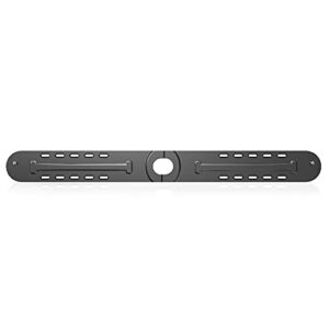 WALI Wall Mount for Sonos Playbar Sound Bar Easy to Install Speaker Wall Mount Kit, Hold 33 lbs Weight Capacity (SON001), Black