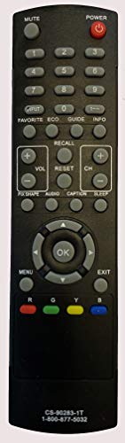 New CS-90283-1T Remote Control Replaced for SANYO TV DP32242 DP55441 DP46142 DP40142 DP42142 DP32640 DP42740 DP42841 DP46841 DP50741 DP50842 DP24E14