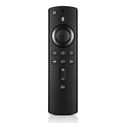 Replacement Remote Controller with Voice Function Compatible with Amazon Fire TV Stick 4K/Fire TV Stick(2nd Gen)/Fire TV Cube(1st Gen)/Fire TV Cube(2nd Cube)/Fire TV(3rd Gen, Pendant Design)