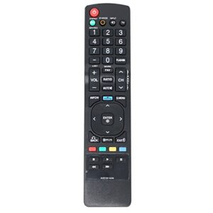 replacement hdtv remote control for 55lb5900, 42lb5600, 32lf500b, 47lb5900, 26lv2500, 42lk450, 55lk520, 32lk450, 47lk520, 32lk330, 32lb5600, 42lk520 – compatible with lg tv akb72915239 remote control