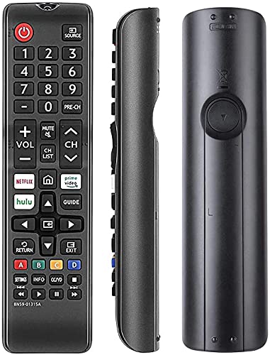 BN59-01315A BN59-01315D Replacement Remote Compatible with All Samsung Smart TV, 4K UHD Curve Ultra HDTV LED 6 7 8 Series with Netflix, Prime Video, Hulu App Keys