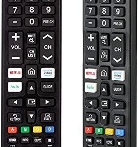 BN59-01315A BN59-01315D Replacement Remote Compatible with All Samsung Smart TV, 4K UHD Curve Ultra HDTV LED 6 7 8 Series with Netflix, Prime Video, Hulu App Keys