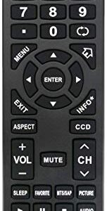 NS-RC4NA-14 Remote Control Replaced for Insignia TV NS-46D400NA14 NS-50D400NA14 NS-39L400NA14 NS-39D40SNA14 NS-32D201NA14 NS-46D40SNA14 NS-50DSNA14 NS-42D40SNA14 NS-65D550NA15 NS-65D4400A14