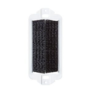 leviton 41075-dbe decora brush passthrough, black