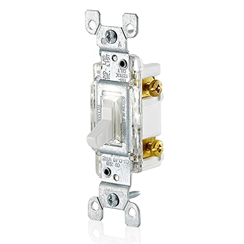 Leviton L1461-2W Single-Pole Switch, White