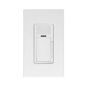 leviton odd24-idw wallbox, pir 24vdc dimming, configurable with the smart sensor app, white