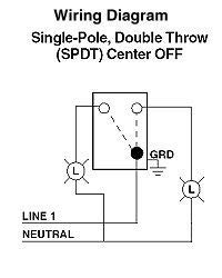 Leviton 5685-W 15 Amp, 120/277 Volt, Decora Plus Rocker, Double-Throw Center-OFF, High/Low/Off Markings, Maintained Contact Single-Pole AC Quiet Switch, White