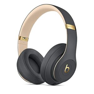 beats studio3 wireless headphones – the beats skyline collection – shadow gray (latest model) (renewed)