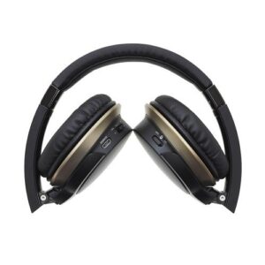 Audio-Technica ATH-AR3BTBK SonicFuel Bluetooth Wireless On-Ear Headphones with Mic & Control, Black