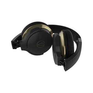 Audio-Technica ATH-AR3BTBK SonicFuel Bluetooth Wireless On-Ear Headphones with Mic & Control, Black