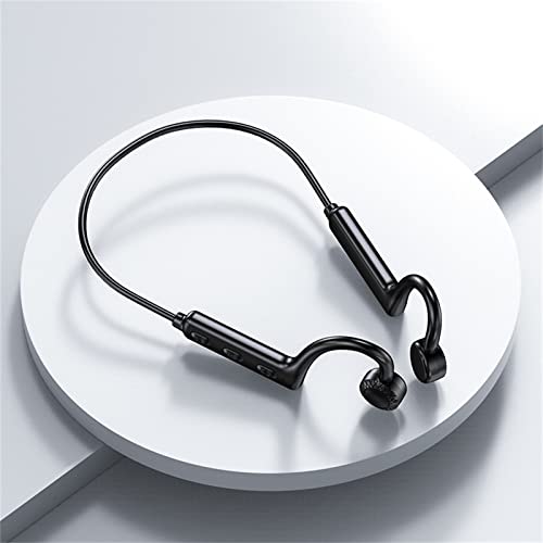 2023 Bone Conduction Headphones Bluetooth 5.1 Wireless with Microphone, Waterproof Swimming Sports Noise Cancelling Earbuds Open Ear Earphones