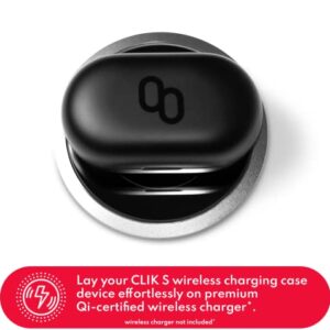 Mymanu CLIK S Translation Earbuds Using MyJuno Translation app, Passive Noise Cancellation with Long Battery Life and Advanced Audio Quality