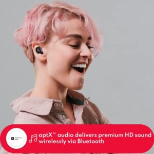 Mymanu CLIK S Translation Earbuds Using MyJuno Translation app, Passive Noise Cancellation with Long Battery Life and Advanced Audio Quality