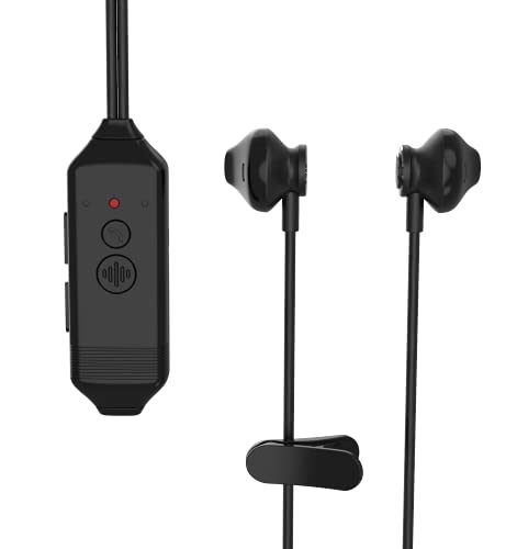 Waytronic Bluetooth Call Recording Headset Mobile Phone Call Recording Equipment Phone Call Recorder Earphones for iPhone and Android (Black)