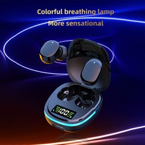 Gspmoly G9S Bluetooth Sports Gaming Headphone Bass HiFi Stereo Long Endurance Light-Weight Noise Canceling Workout Binaural Earbuds Headset for iOS Android, School Gifts for School