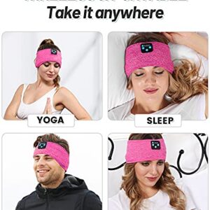 Fulext Sleep Headphones Bluetooth Sleeping Headband, Sleeping Headphones Music Sports Headband, Ultra-Soft Headphones Headband for Side Sleepers, Sleeping Gifts for Men Women