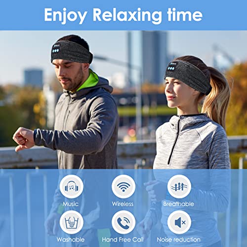 Wireless Headband Sleep Headphones Wireless Sports Headband Headphones Music Sleeping Headphones