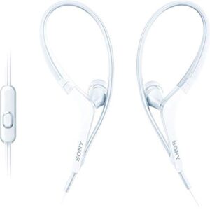 sony mdras410ap/w sports in-ear with mic