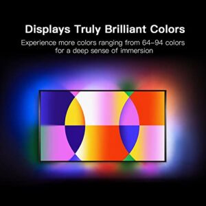 Lytmi Fantasy TV LED Backlight Kit, with Neo 2 Sync Box and TV led Strip Lights for 65~70” TV, Impressive Color Blends, Compatible with Alexa | Google Assistant | TV Box | Xbox | PS5 etc, App Control