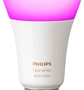 Philips Hue Premium Smart Bulbs, 16 Million Colors, for Most Lamps & Overhead Lights, Hub Required, Compatible with Alexa, Apple HomeKit and Google Assistant (2 Pack)