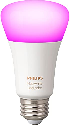 Philips Hue Premium Smart Bulbs, 16 Million Colors, for Most Lamps & Overhead Lights, Hub Required, Compatible with Alexa, Apple HomeKit and Google Assistant (2 Pack)