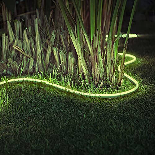 Philips Hue White & Color Ambiance Outdoor LightStrip 5m/16ft (Requires Hue Hub, Works with Amazon Alexa Apple HomeKit and Google Assistant)