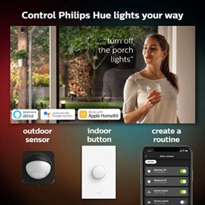 Philips Hue White & Color Ambiance Outdoor LightStrip 5m/16ft (Requires Hue Hub, Works with Amazon Alexa Apple HomeKit and Google Assistant)