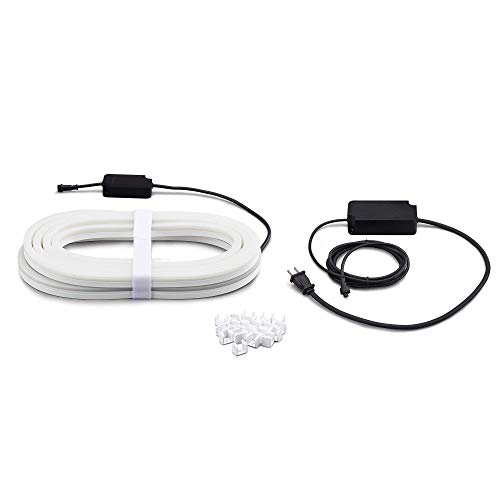 Philips Hue White & Color Ambiance Outdoor LightStrip 5m/16ft (Requires Hue Hub, Works with Amazon Alexa Apple HomeKit and Google Assistant)